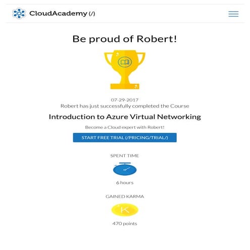 Cloud Academy - Introduction to Azure Virtual Networking | PDF | Cloud ...