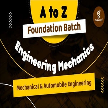 Introduction to batch for mechanical competitive examination | PPTX