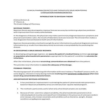 Introduction to Bayesian theory | DOCX