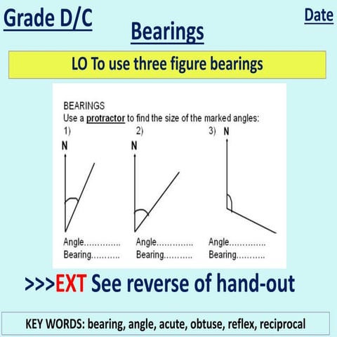 Bearings lesson | PPT