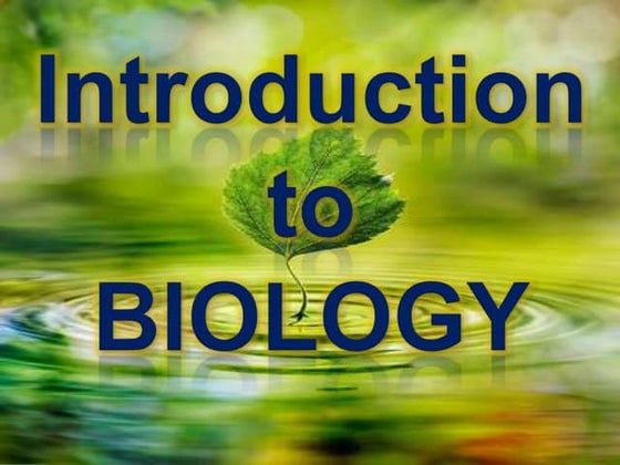 GENERAL BIOLOGY Unit 1 lesson 1 ppt | PPT