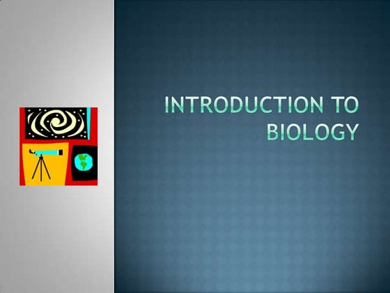 GENERAL BIOLOGY Unit 1 lesson 1 ppt | PPT