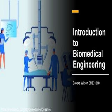 Introduction to biomedical engineering | PPTX
