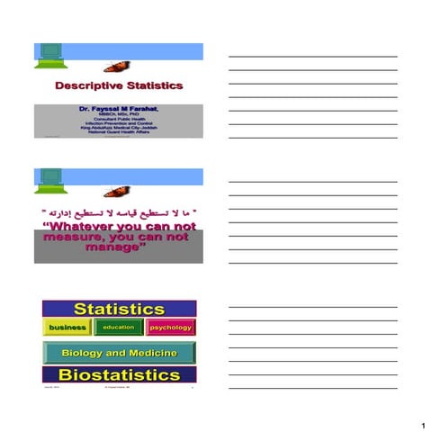 Introduction to biostatistics | PDF