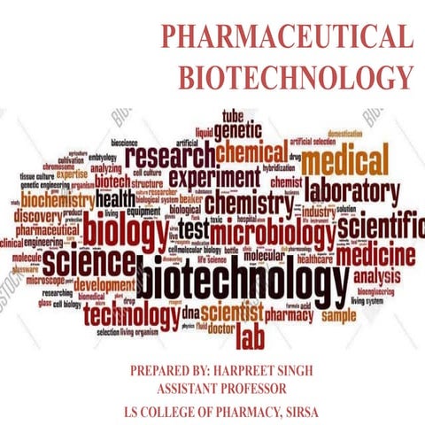 Introduction to biotechnology | PDF