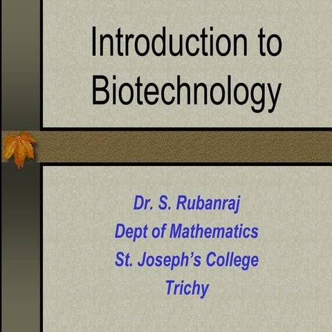 Introduction to Biotechnology.ppt
