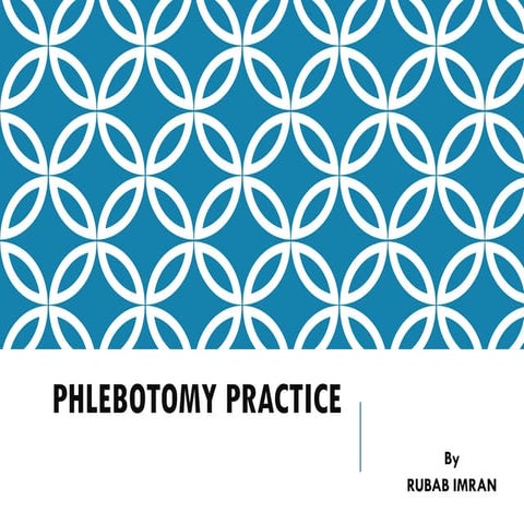 introduction to blood and Phlebotomy.ppt