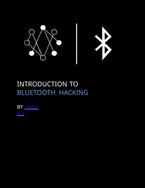 Bluetooth Hacking | PPT