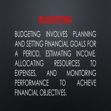 Introduction to Budget of BBM 8th .pptx