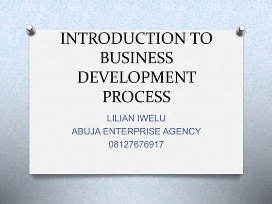 Business Development | PPT