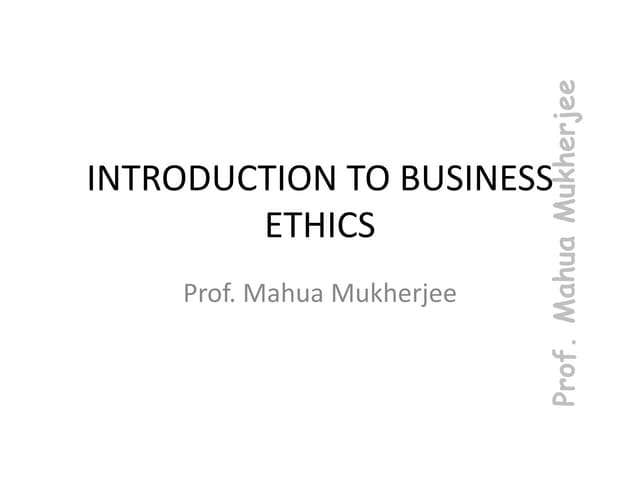 Code of ethics | PDF