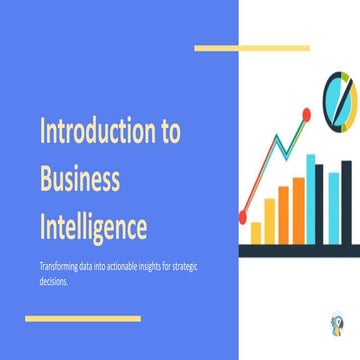 Business intelligence- Components, Tools, Need and Applications | PPTX