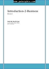 Introduction To Business - MGT211 Lecture 01.ppt