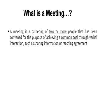 company meeting and its major types .pptx