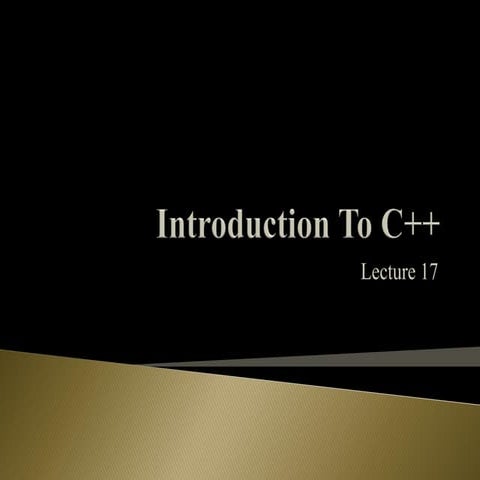 Introduction To C Programming And Its Basic Concepts Ppt