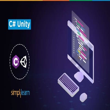 Introduction to C# Unity | PPTX | Programming Languages | Computing