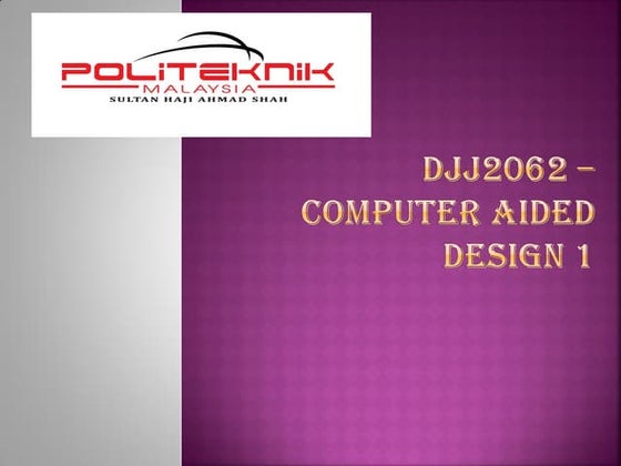 CHAPTER 1 - Introduction to AutoCAD.ppt | Drawing and Sketching | Arts ...