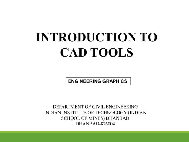 Introduction to AutoCAD Commands | PDF