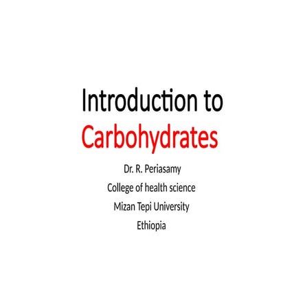 Fischer projections of monosaccharides | PPTX