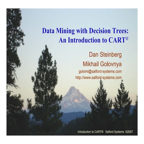 Introduction to cart_2007 | PDF