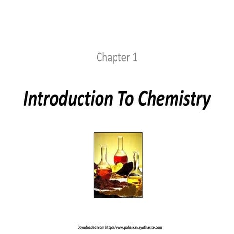 Introduction to chemistry_2 | PPT