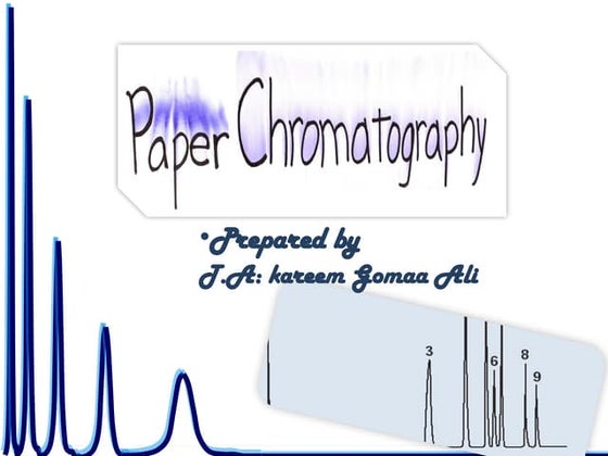 Basic concept of chromatography | PPTX | Chemistry | Science
