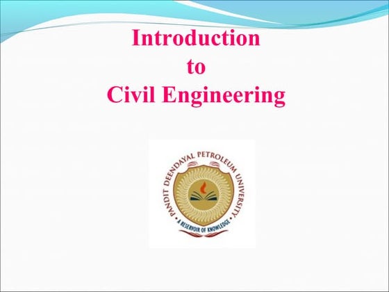 Various disciplines of civil engineering | PPT