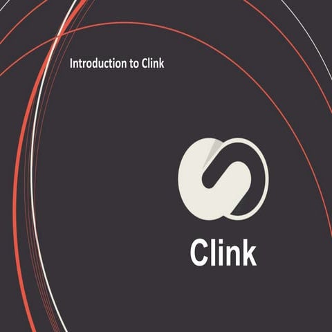 Introduction to clink | PPTX