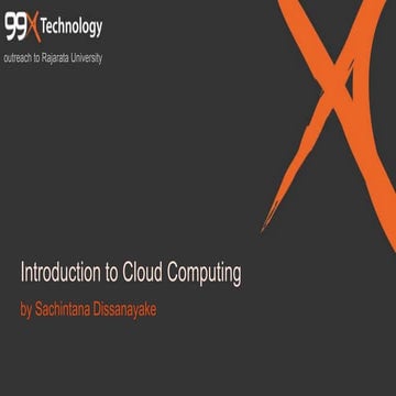Introduction To Cloud Computing Ppt
