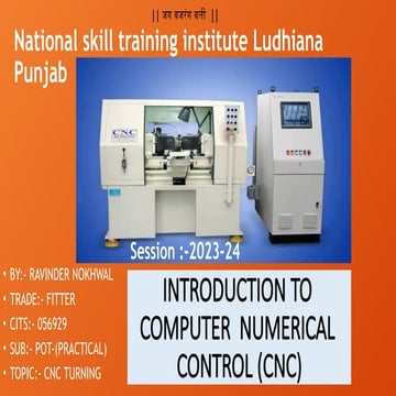 Introduction to CNC.pptxIntroduction to CNC.pptx