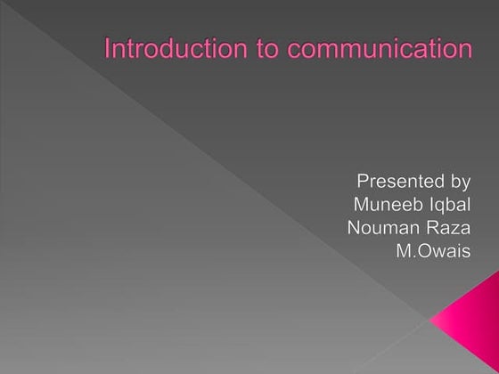 Communcation importance | DOCX