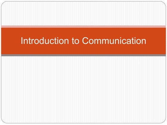 Communication Flows in an Organization | PPT