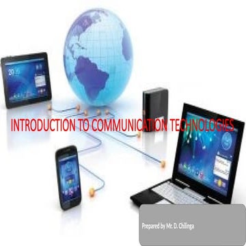 Communication then & now | PPTX