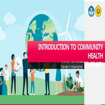INTRODUCTION TO COMMUNITY HEALTH AND PHYSIOTHERAPY.pptx