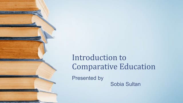 COMPARATIVE EDUCATION.pptx