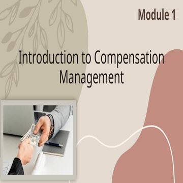 Introduction to Compensation Management.pptx