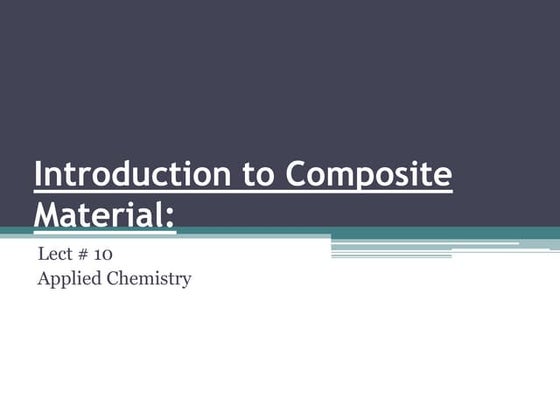 Amit (Composite Materials).pptx