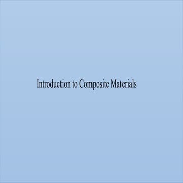 Introduction to Composite Materials.pptx