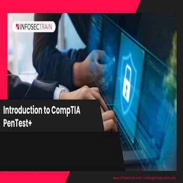 Introduction to comp tia pentest+ | PPTX