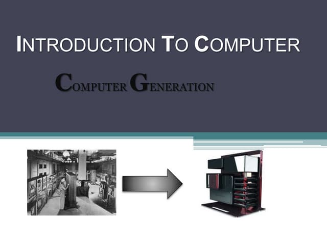 GENERATIONS OF COMPUTERS CHART | PDF | Computing | Technology & Computing