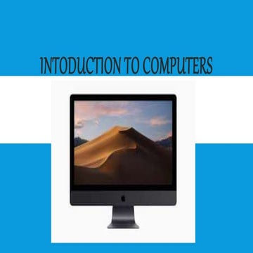 Importance of computer | PPT
