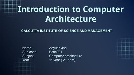 Lecture 1- Computer Organization and Architecture.pdf