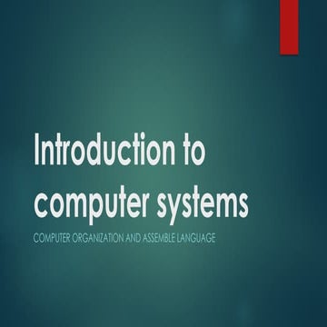 Introduction to computer systems in .pptx