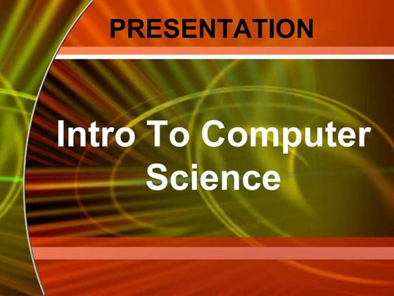 Lecture 1 Introduction To Computing Ppt 6564
