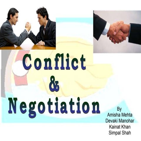 Introduction to conflict styles | PPT