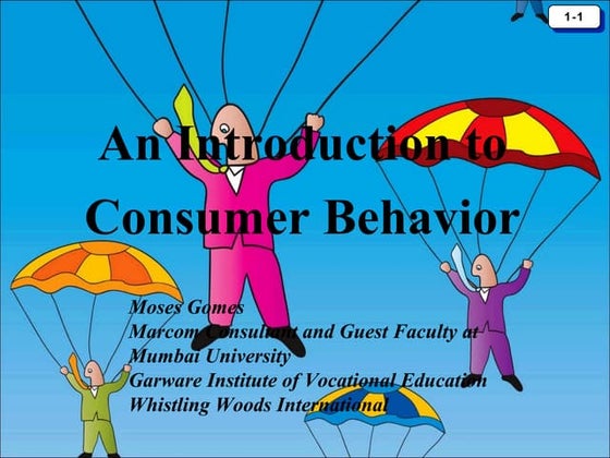 Consumer behaviour | PPTX