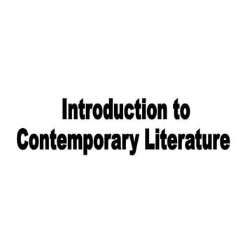 introduction to contemporary literature.pptx