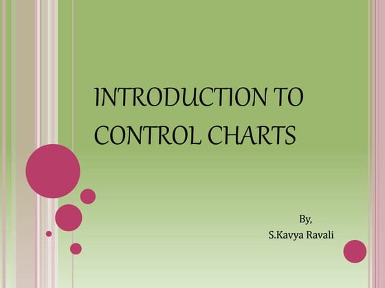Contol charts | PPT
