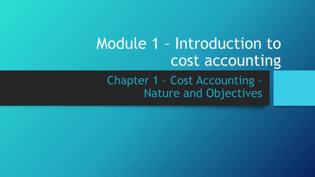 Cost control and reduction | PPTX | Business Accounting & Finance ...