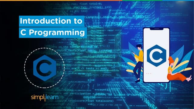 Introduction To C Programming Language Pptx Programming Languages 4378